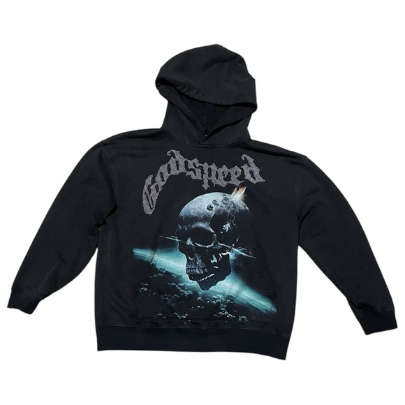 Godspeed | Sweaters | Godspeed Mens Y2k Streetwear Skull Graphic Black ...